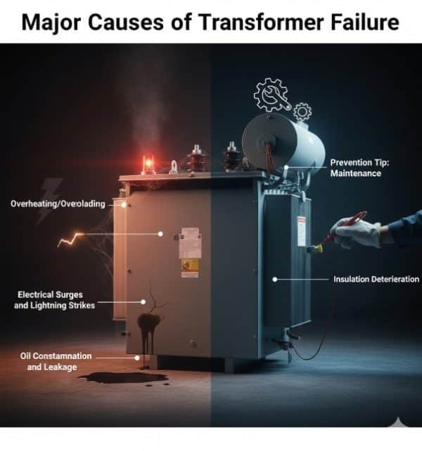 Transformer Failures: Common Causes And Fixing Tips